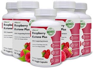 VitaPost Raspberry Ketone Plus | Natural Weight Loss Supplement