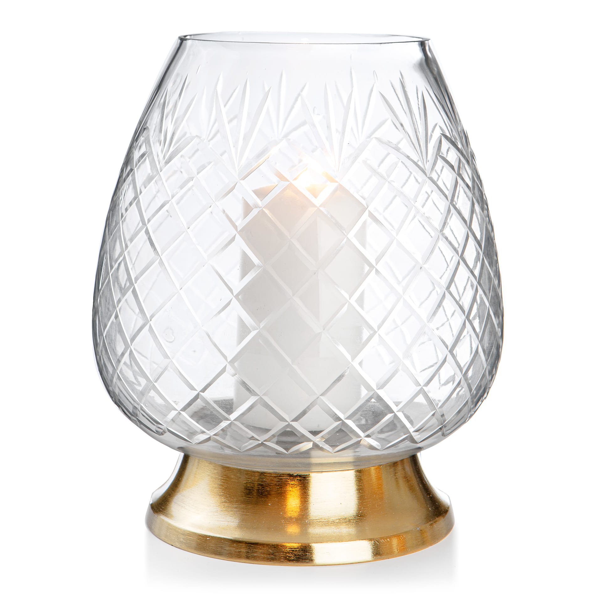 Lyslykt m/utskjæringer 24 cm Festival.no