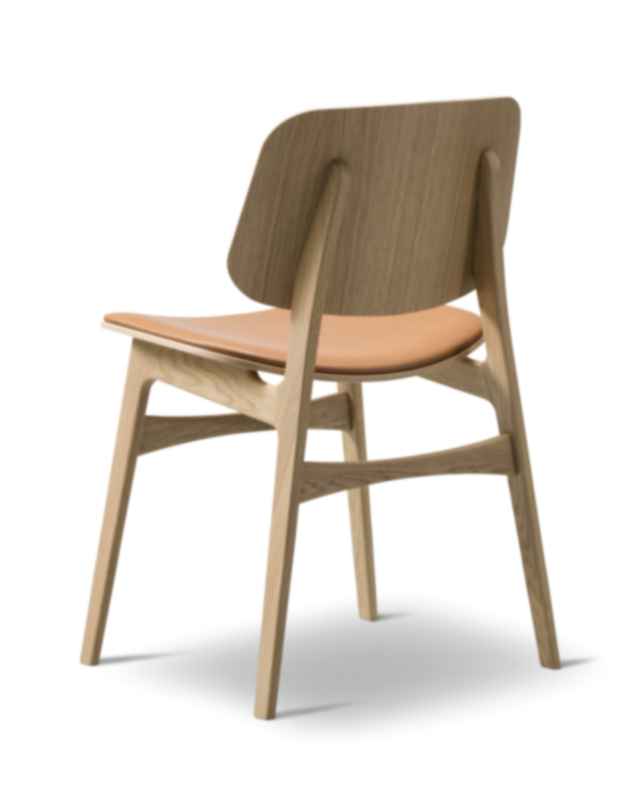 Søborg Wood Base Seat upholstered - Fredericia Furniture
