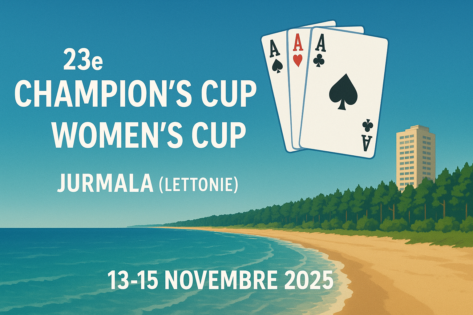 Champion's cup 2025 - Fédération Française de Bridge