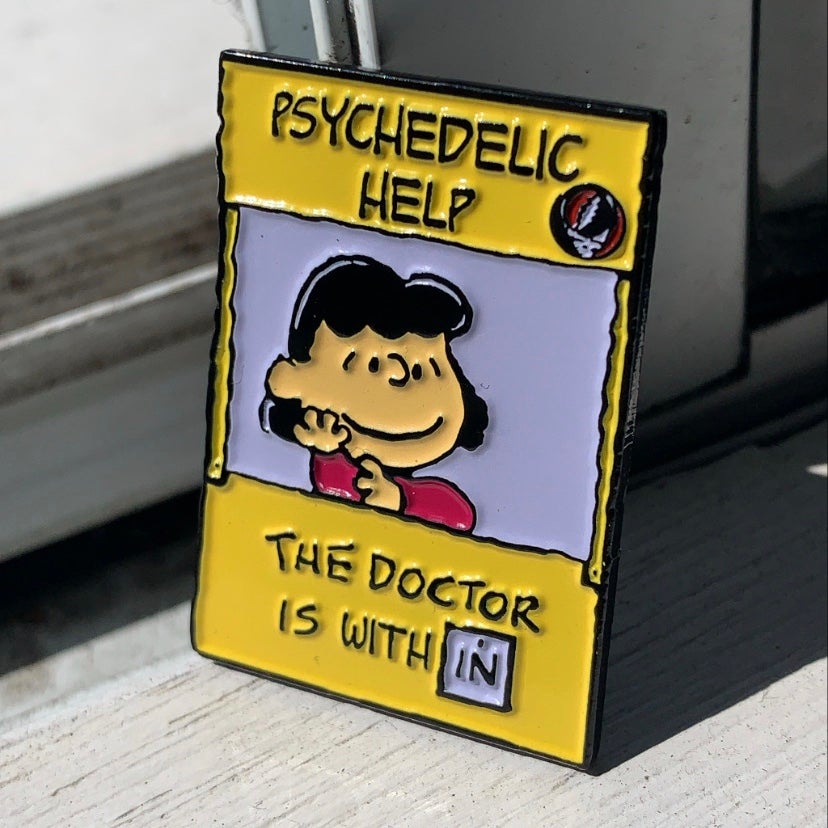 Very Goods | Lucy’s Psychedelic Help Pin | Holy Moly Mischief