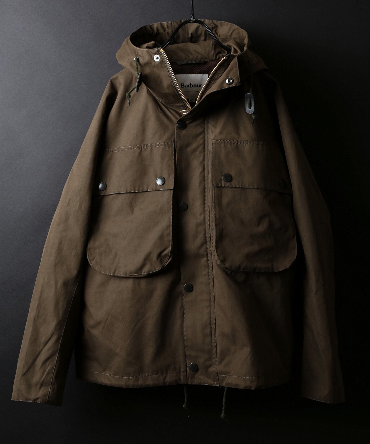 38％割引グレイ系,M逆輸入 Barbour×KS for JS / バブアー×キャプテンサンシャイン別注 ミリタリージャケット ジャケット ...