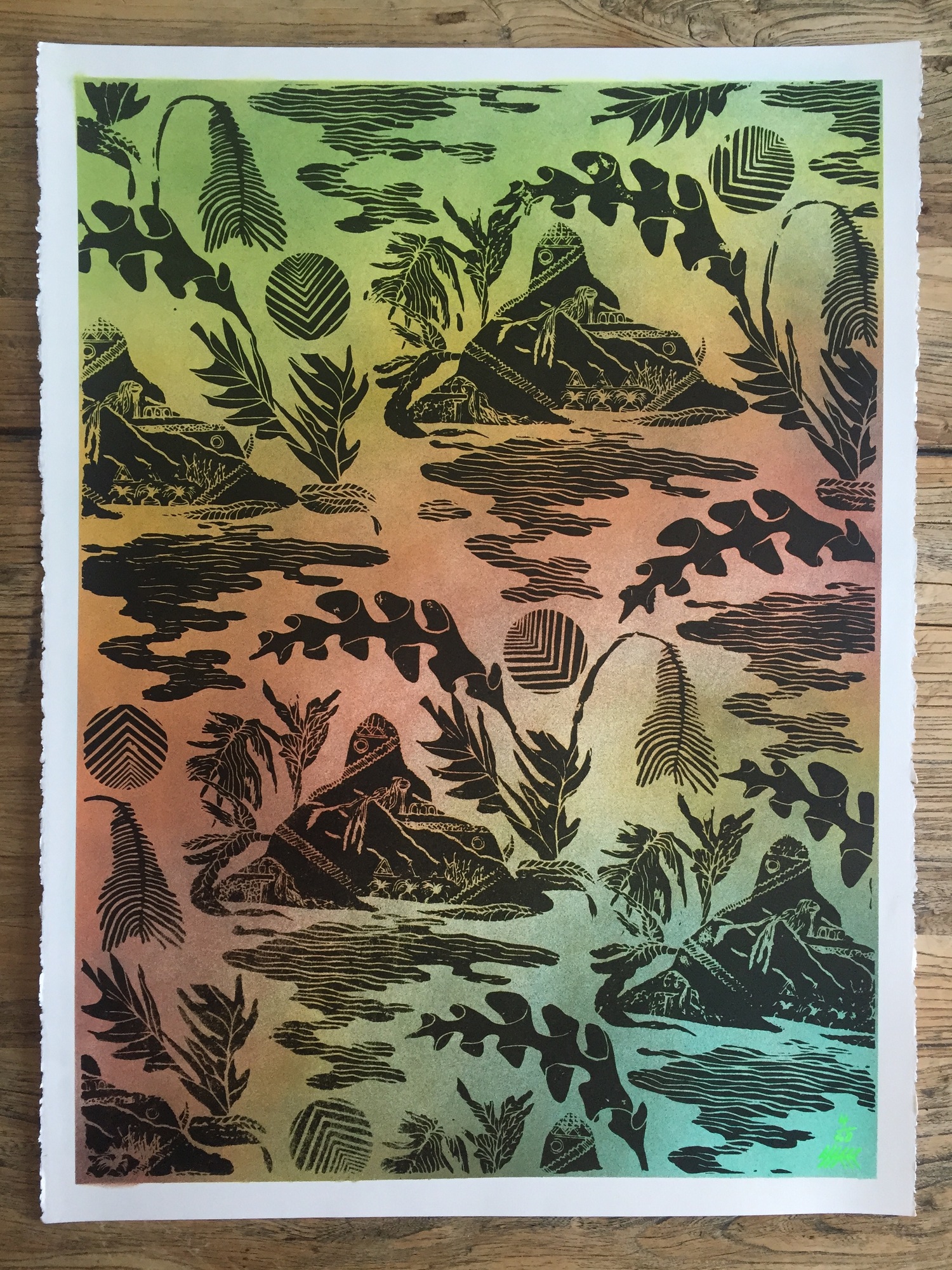 Very Goods | "Future Pad" Print / aerosol variant 4/50 — Tyler Keeton ...