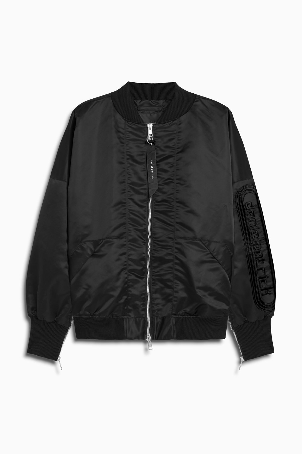 Very Goods | Daniel Patrick Bomber Jacket | Black + Black