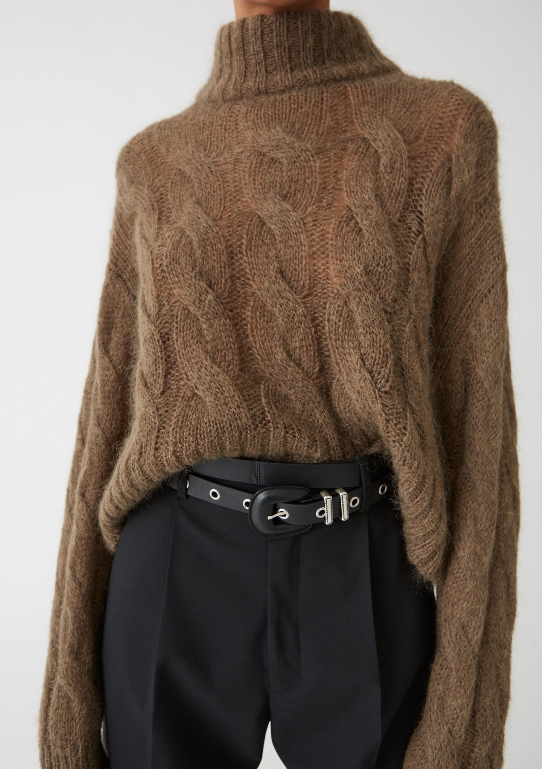 Very Goods | True Sweater - Khaki Brown - Knitwear & Sweaters - Women's ...