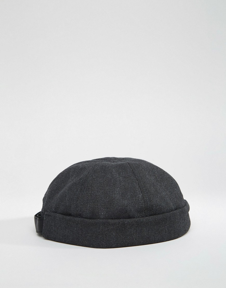 Very Goods | ASOS | ASOS Docker Cap In Black at ASOS