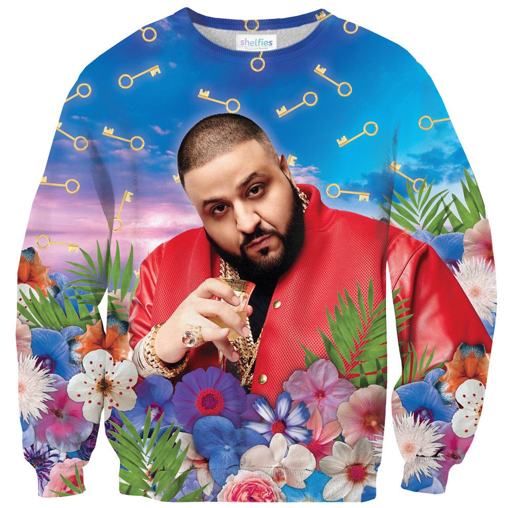 Very Goods | DJ Khaled Icon Sweater – Shelfies - Outrageous Clothing