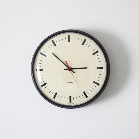 Very Goods | Etsy Transaction - modern simplex deep clock