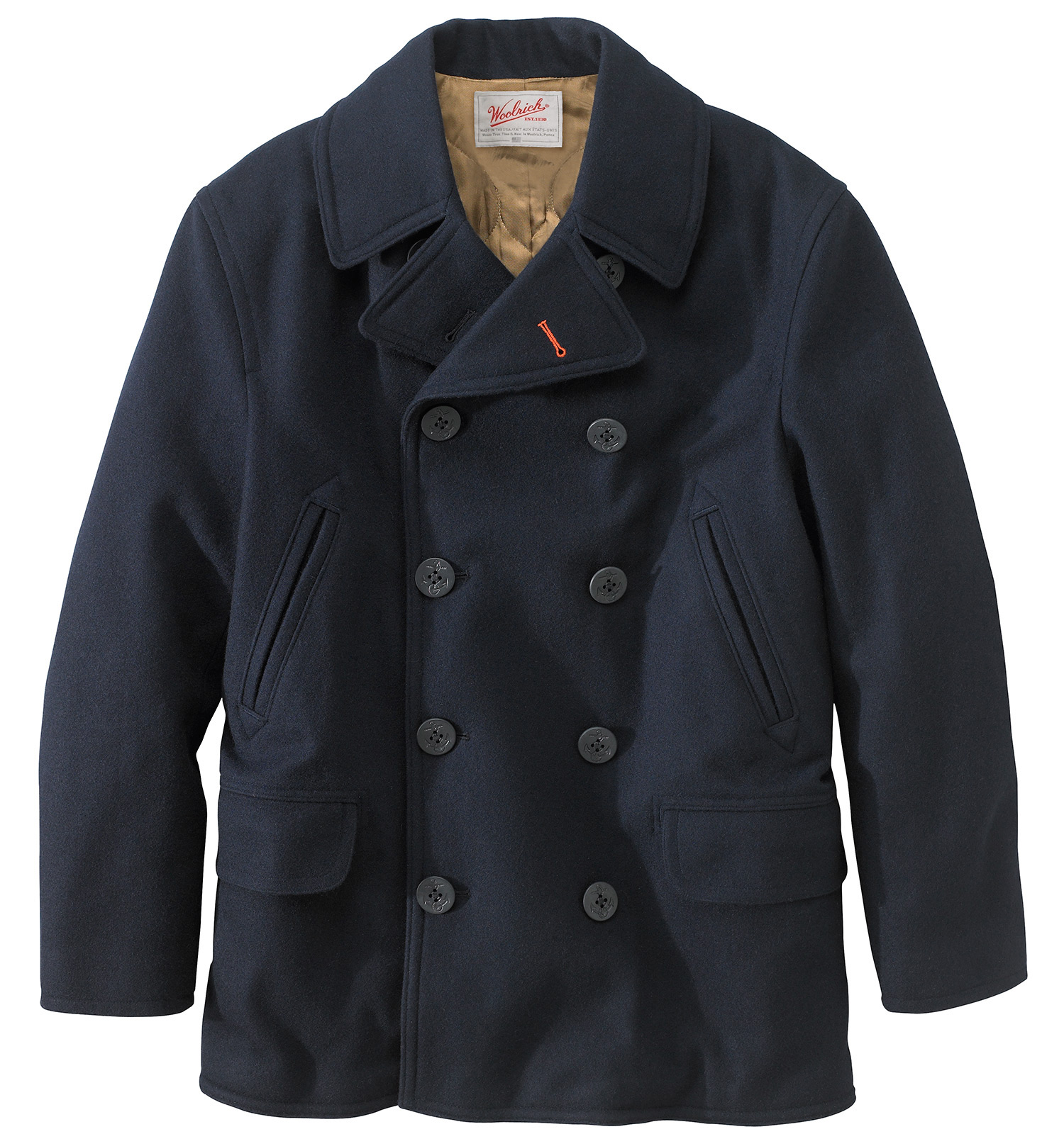 Very Goods | Men's Dock Worker Pea Coat by WOOLRICH® The Original ...