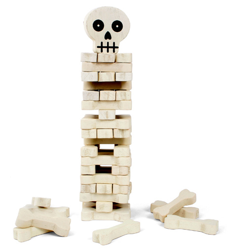 Very Goods | STACK the BONES skeleton skull & crossbones STACKING