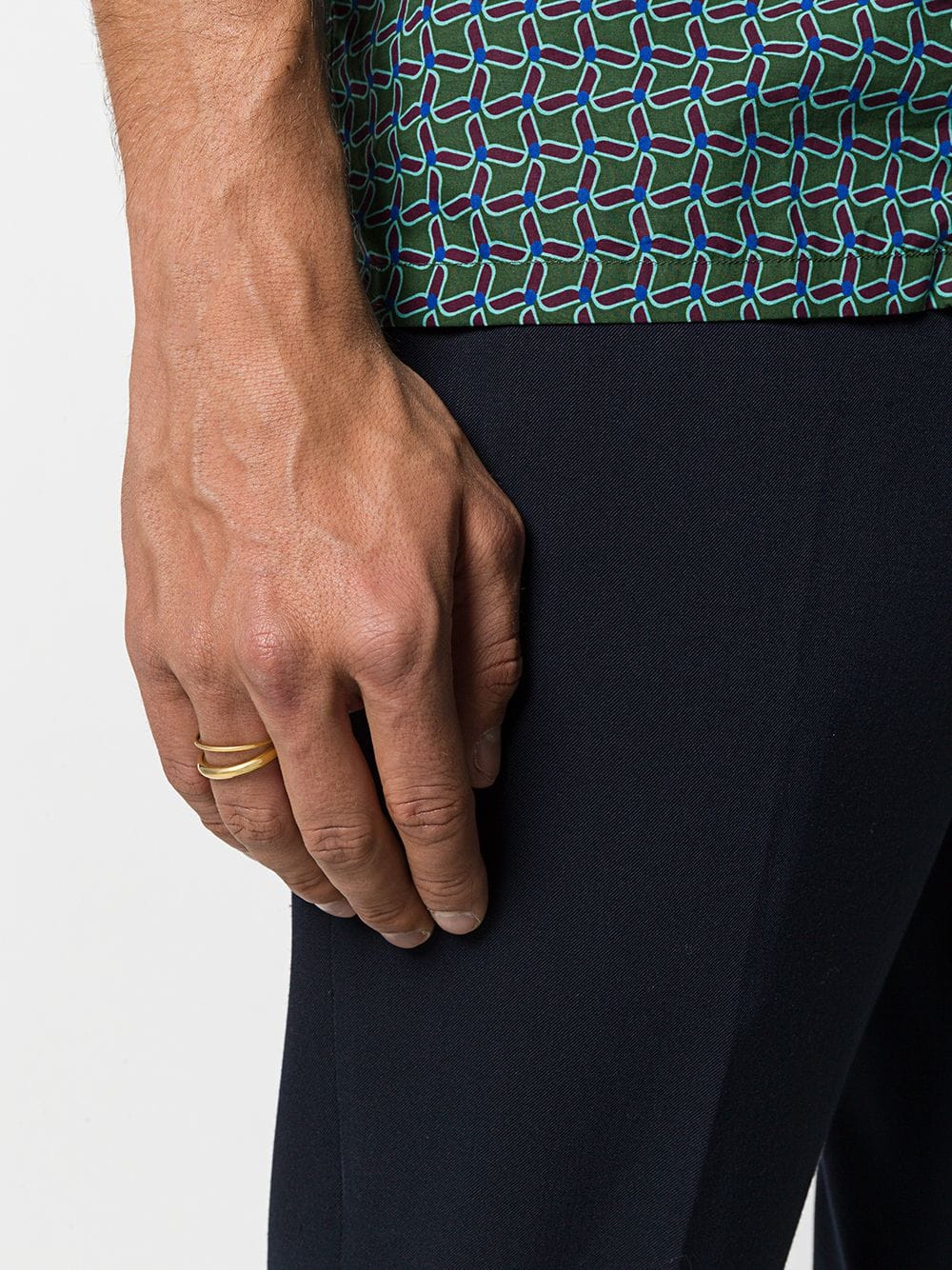 Very Goods | Maria Black Offset V ring - Buy Online - Large Selection of Luxury Labels