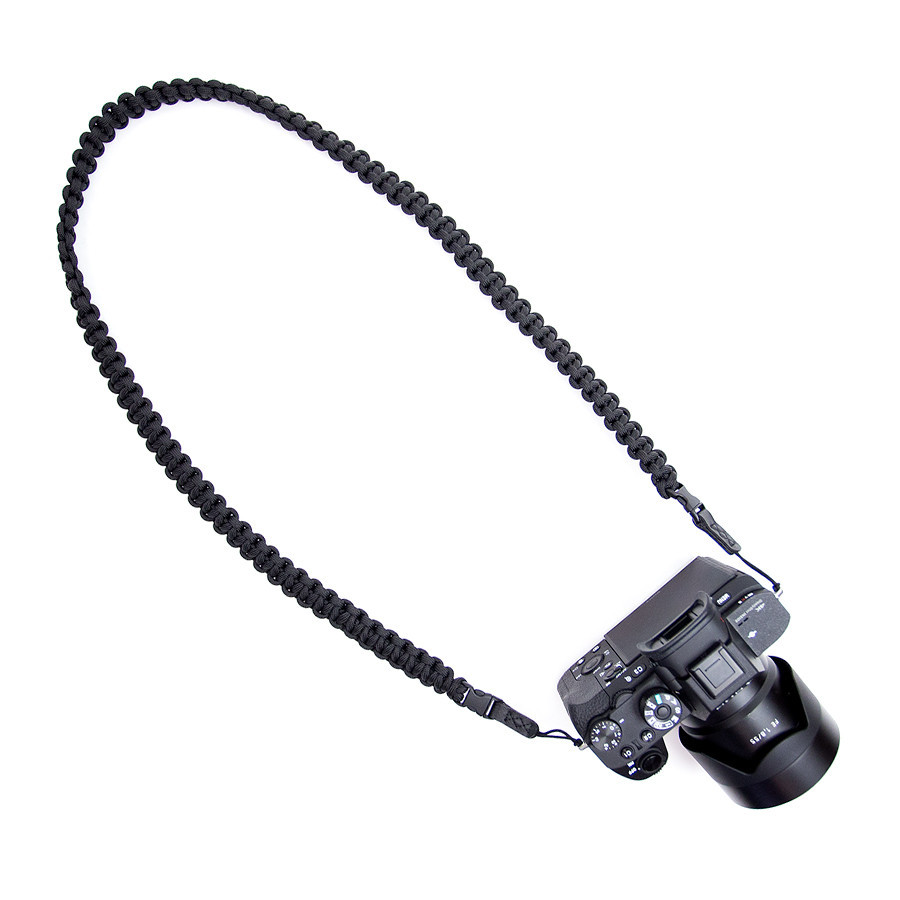 Very Goods | Braided Camera Strap - Black - DSPTCH