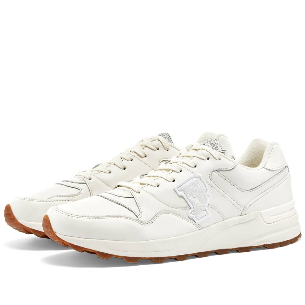 Very Goods | Polo Ralph Lauren P-Wing Leather Track Runner White ...