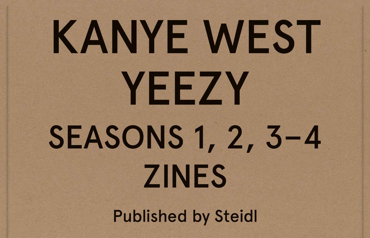 Very Goods | Kanye West: Yeezy Seasons Zines 1, 2, 3 + 4: Kanye West ...