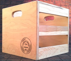 Very Goods | COLORADO RECORD CRATES 12" vinyl LP STORAGE handmade in ...