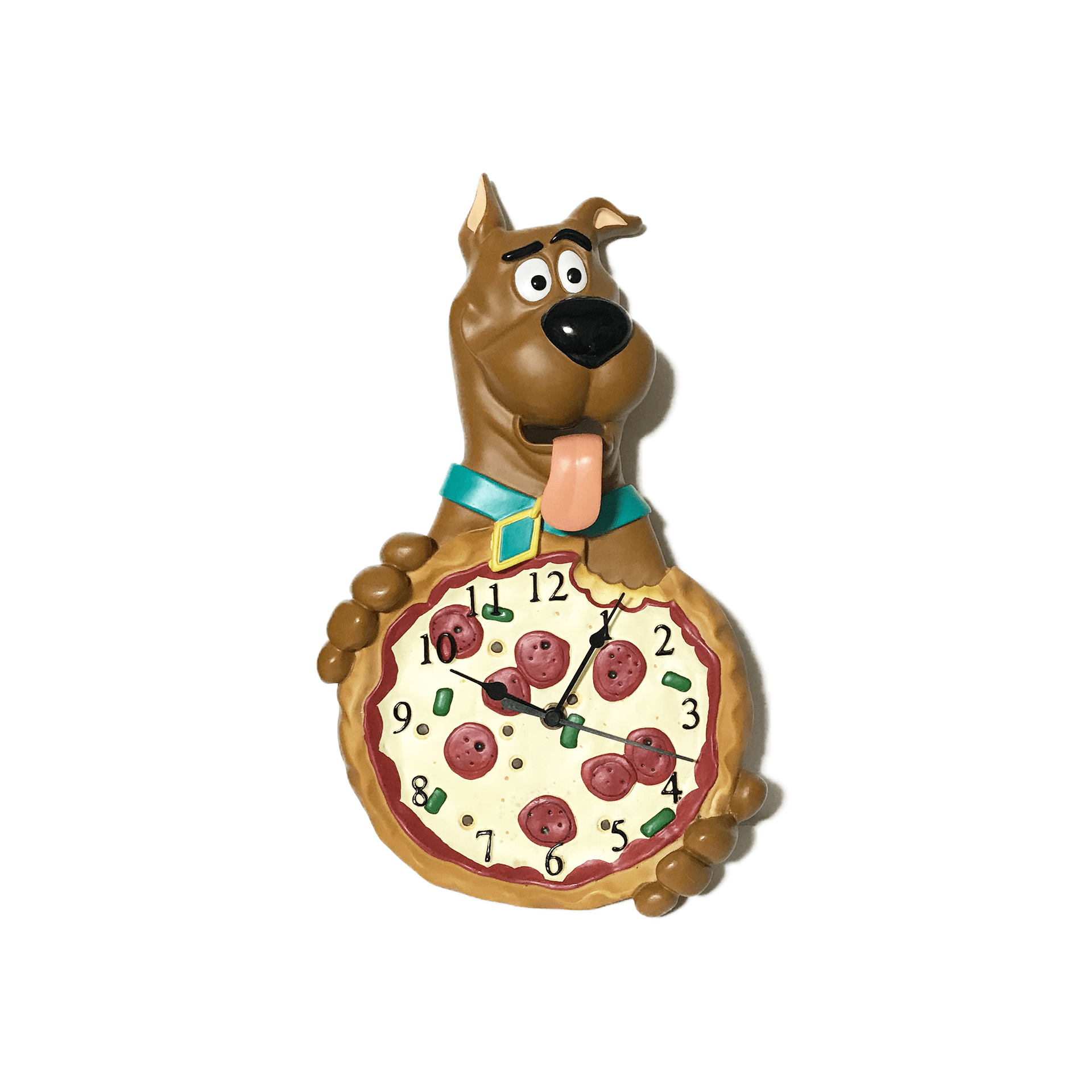 Very Goods | Scooby Doo Pizza Wall Clock | Russet Burbank