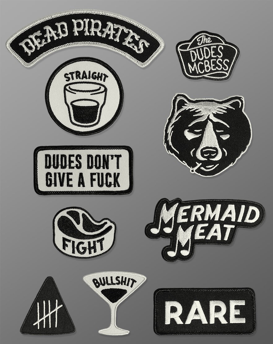 Very Goods | The Dudes x Mcbess Patch Set