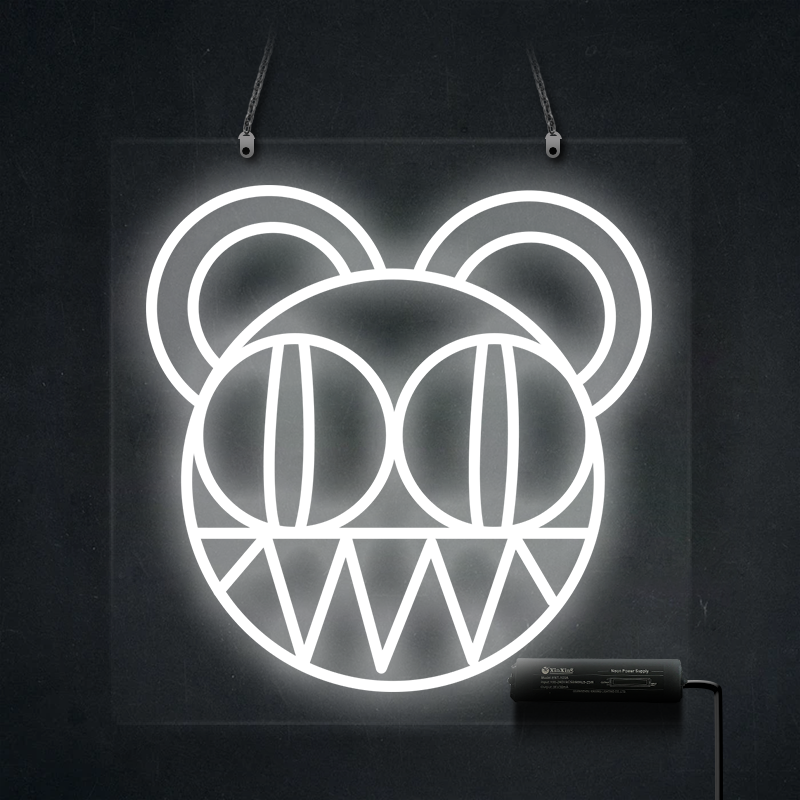 Very Goods | 'Radiohead' Real Glass Neon Sign Home Bar Pub Decor 24inch ...