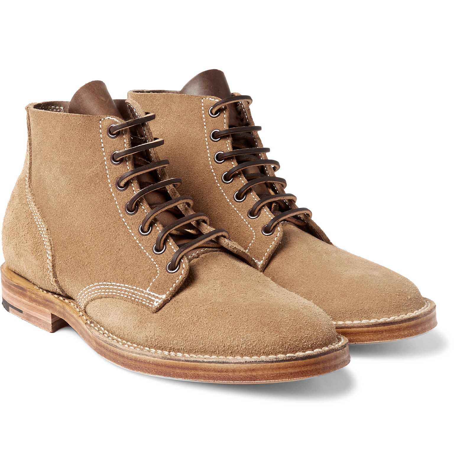 Very Goods | Viberg - Boondocker Suede Boots
