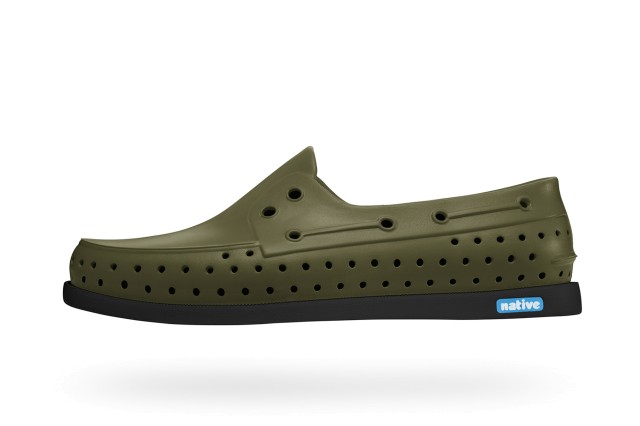 Very Goods | Howard - Utili Green/Jiffy Blk | Native Shoes
