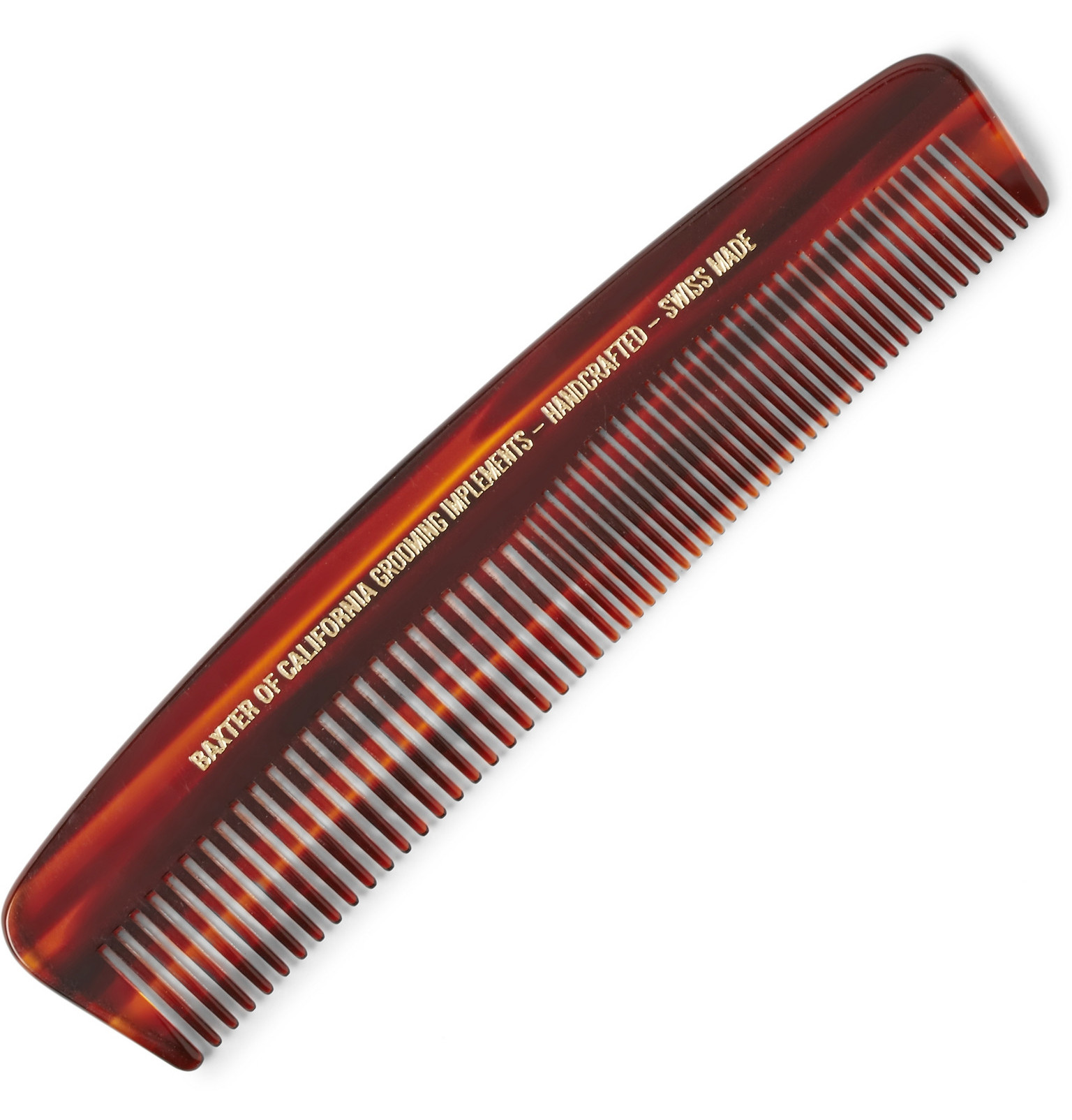 Very Goods | Brown Tortoiseshell Acetate Pocket Comb | Baxter of ...