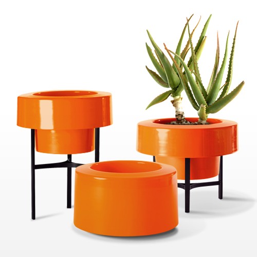Very Goods | PAD Outdoor PODs Planter Version 1.0 Half Skirt | YLiving