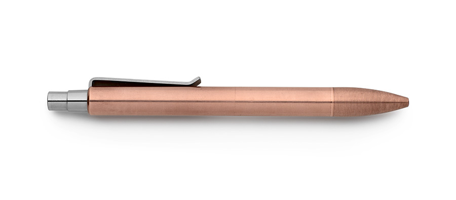 Very Goods | Polished Copper Tactile Pen - Kaufmann Mercantile