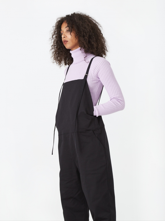 Very Goods | Baserange Long Strap Overall - Black