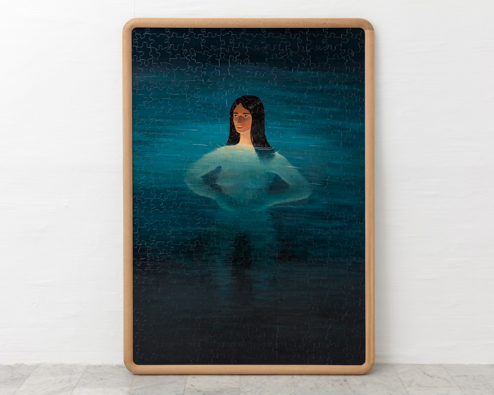 Very Goods | LOT 032 – BDDW PUZZLE FROM THE BATHER SERIES, 82″ X 58″ – BDDW AUCTIONS