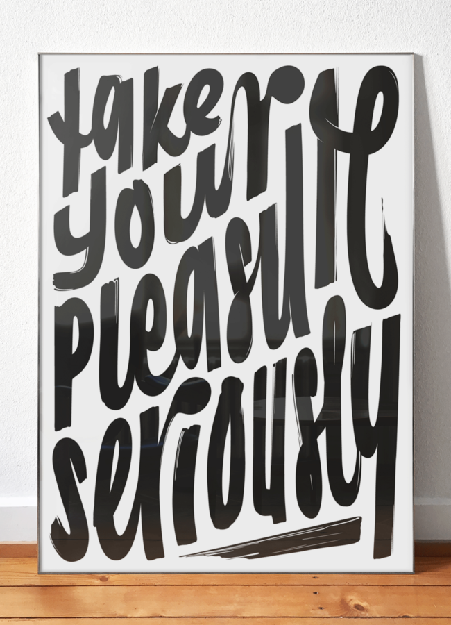 Very Goods | Pleasure Poster – Studio Feixen