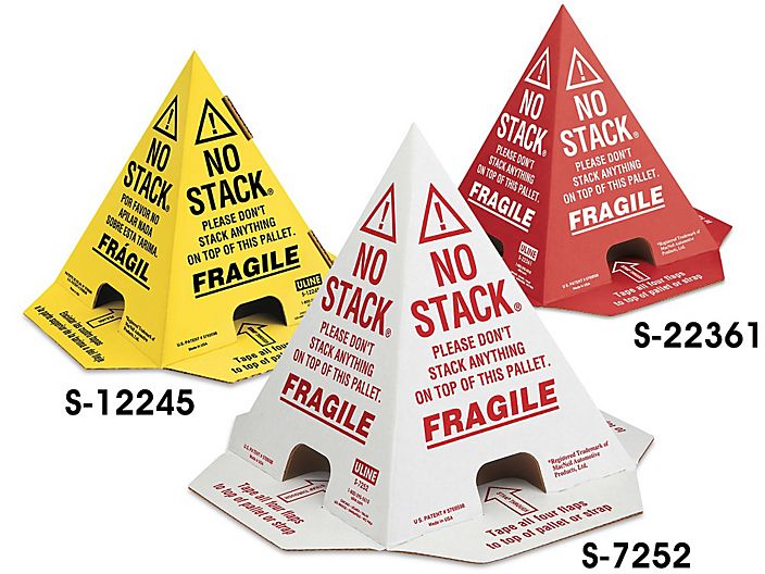 Very Goods | Pallet Cones, Do Not Stack Cones in Stock - ULINE