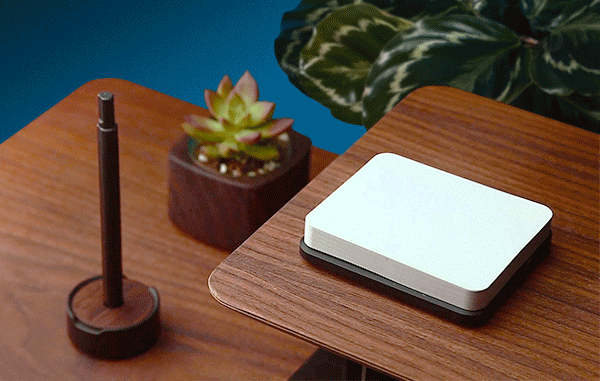 Very Goods | Refillable Metal Sticky Note Stand - Dot Grid | Grovemade®