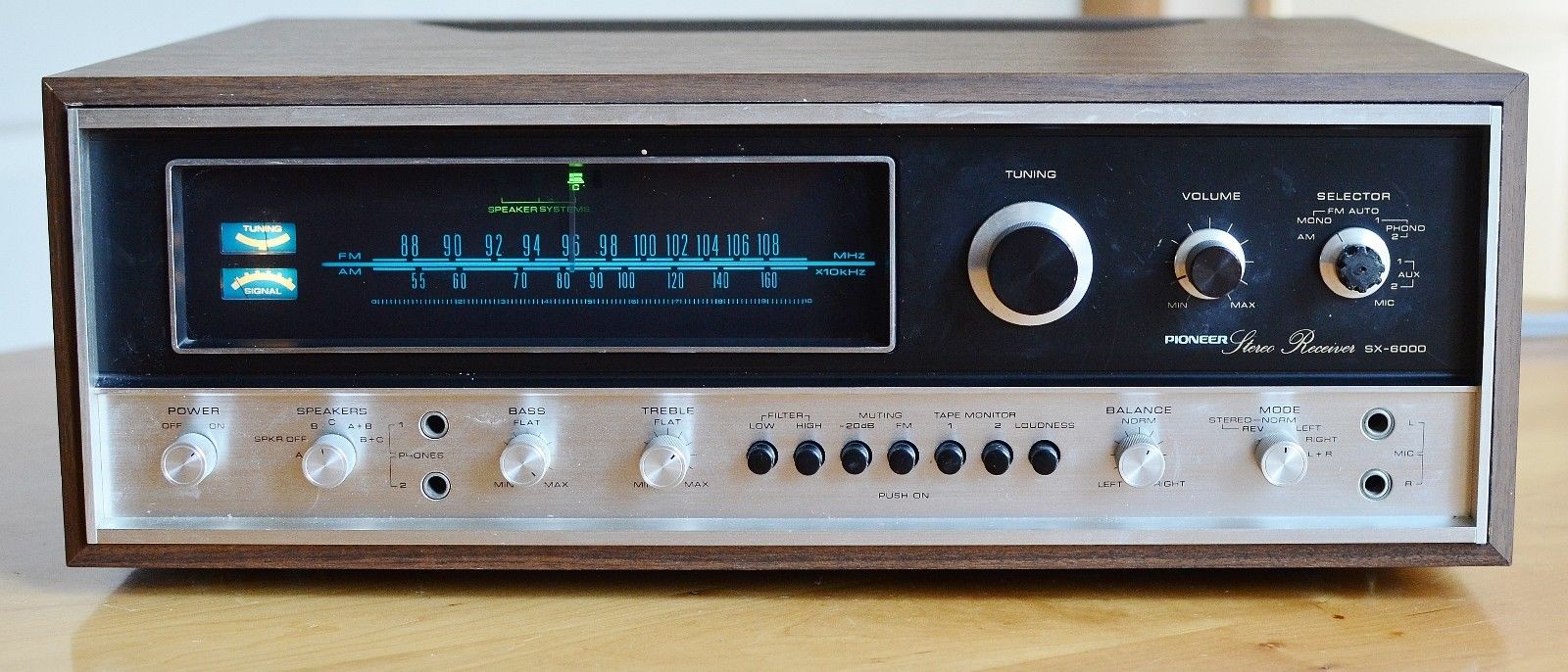 Very Goods | Pioneer SX 6000 Stereo Receiver Nice | eBay