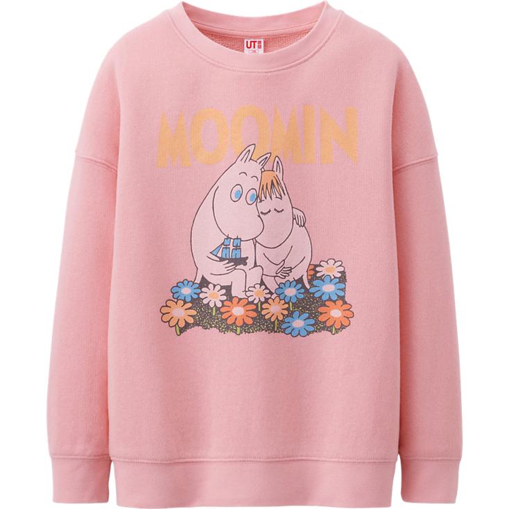 Very Goods | GIRLS MOOMIN GRAPHIC SWEAT LONG SLEEVE SHIRT | UNIQLO