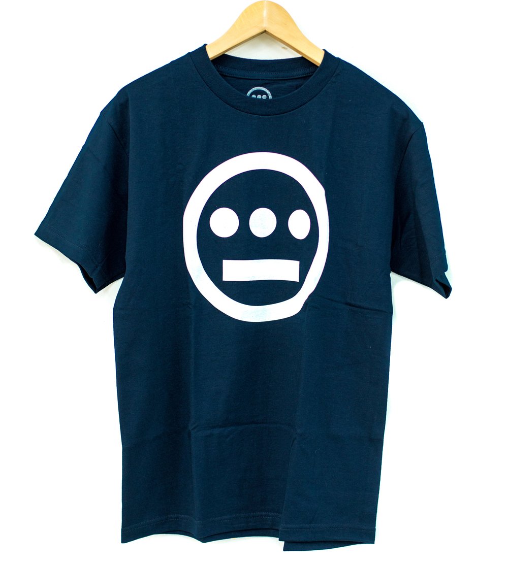 Very Goods | SHOP HIERO — Hieroglyphics Navy Blue/ White Logo T Shirt