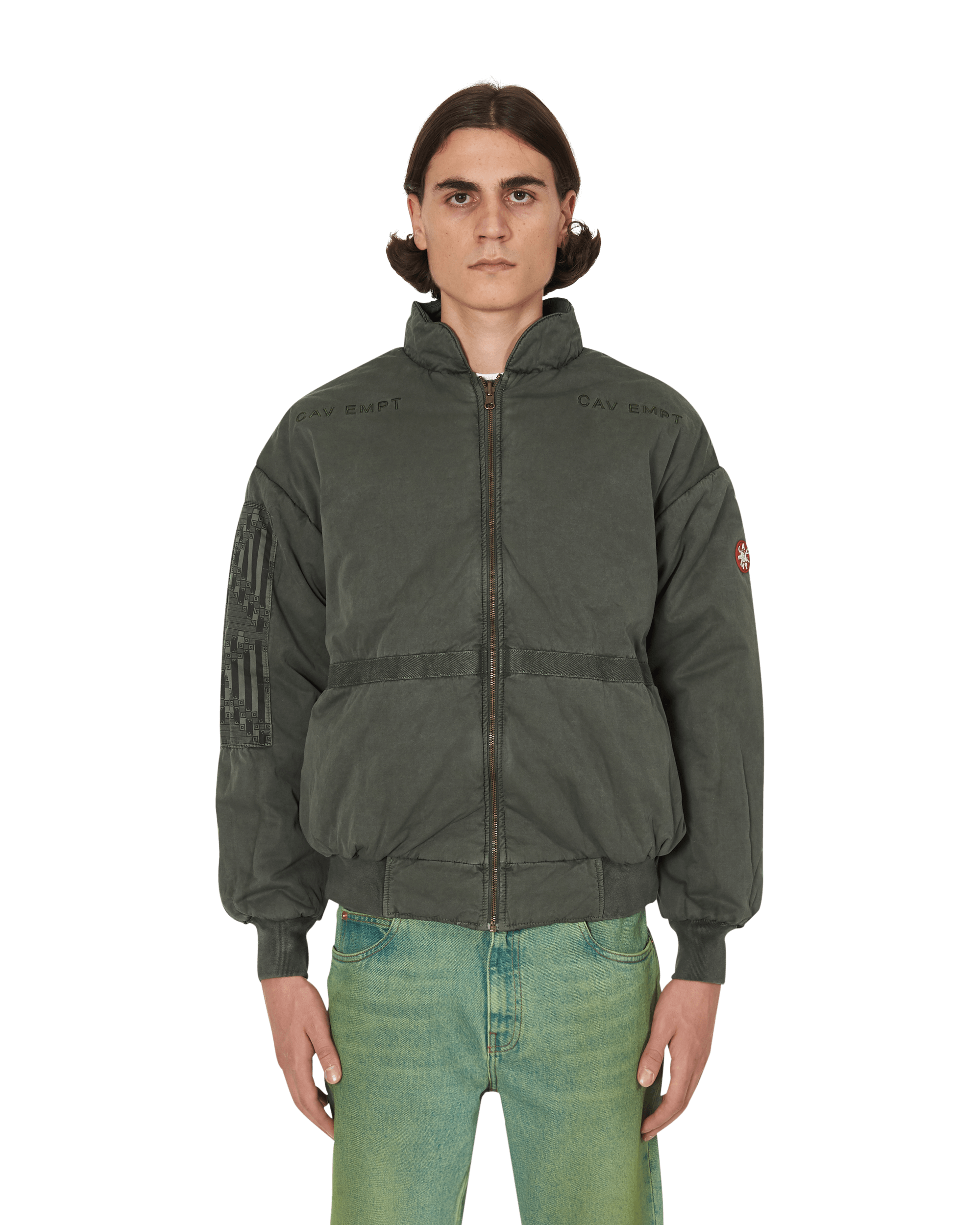 Very Goods | CAV EMPT Overdye Rev Zip Jacket - Bomber Very Goods | CAV EMPT Overdye Rev Zip Jacket - Bomber