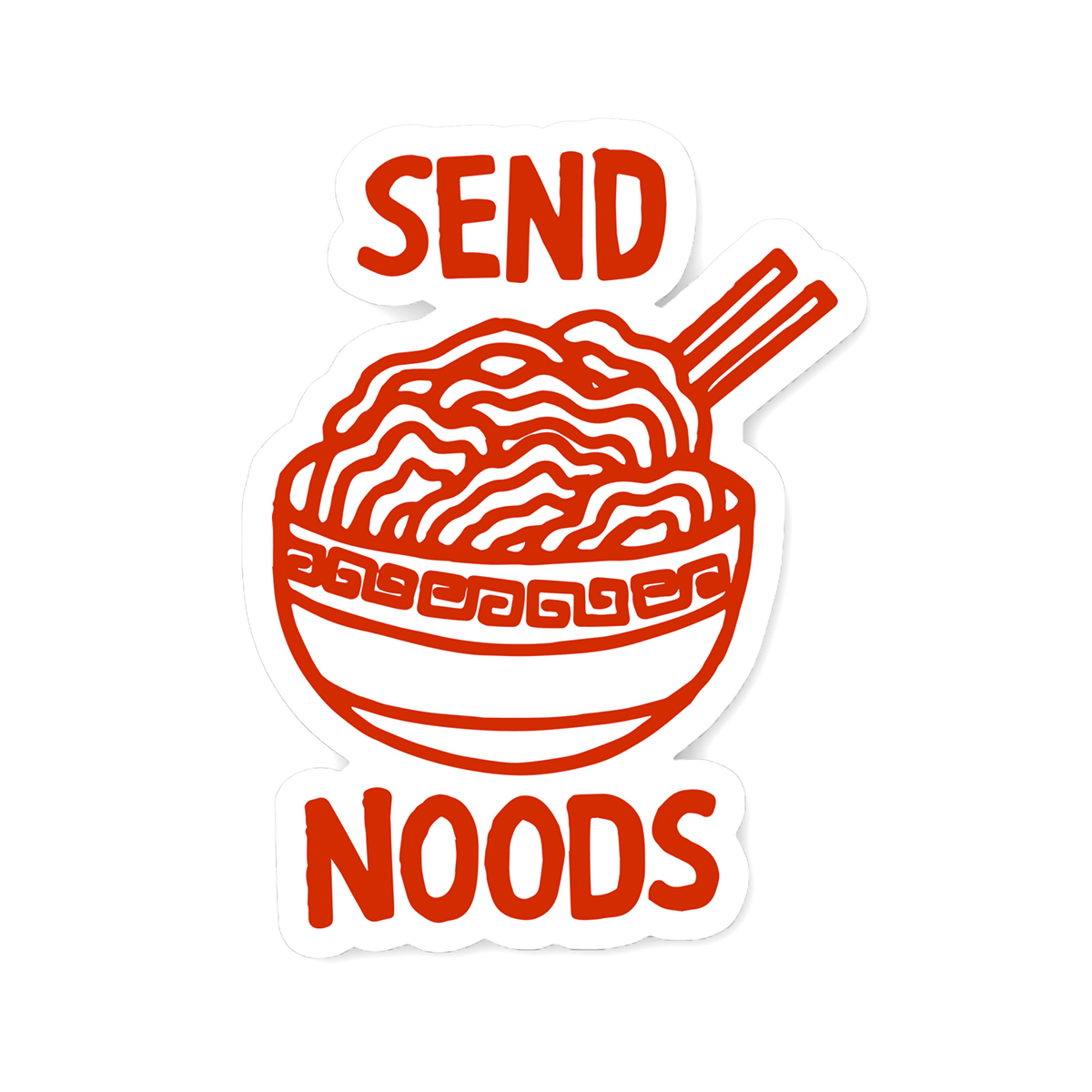 Very Goods | Send Noods Sticker — [fresherthan.com]