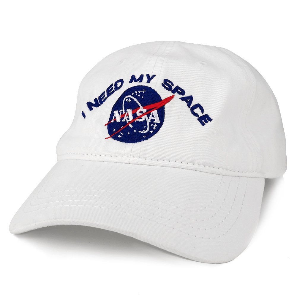 Very Goods | NASA I NEED MY SPACE Embroidered Washed Cotton Cap (One ...