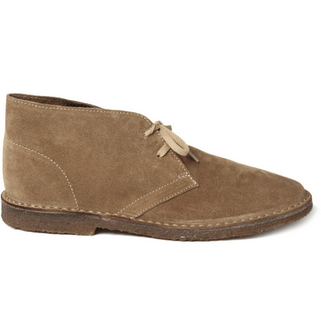 Very Goods | J.Crew Suede MacAlister Boots | MR PORTER