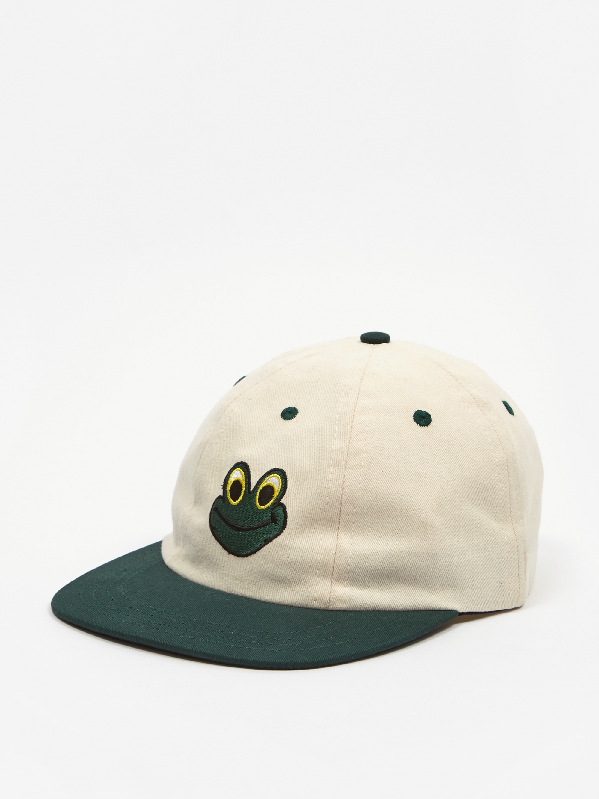 Very Goods | LQQK Studio Frog Man Hat - Natural/Green