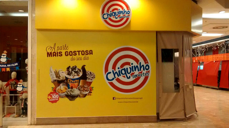 Papel de Parede Shopping D, Chiquinho Sorvetes - FinalPrint