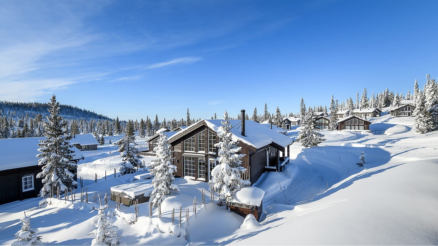 Hytte på Sjusjøen - Finansforbundet