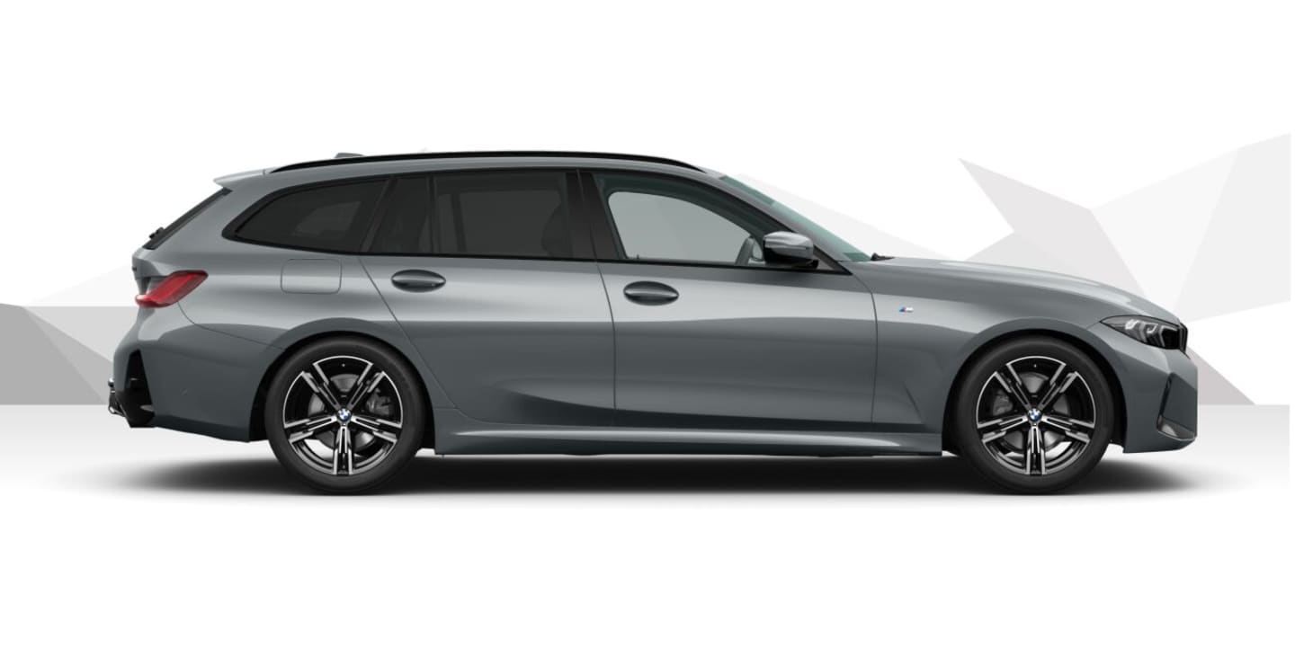 BMW 3er Touring 2025 - Skyscraper Grau metallic | FINN