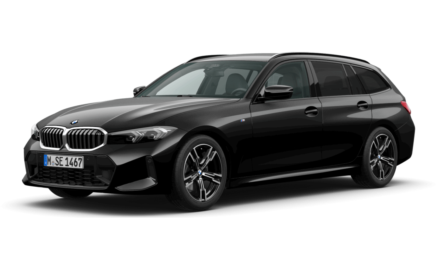 BMW 3er Touring 2025 - Black Sapphire metallic | FINN