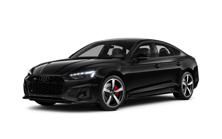 2023 Audi A5 Sportback in Mythos Black Metallic from $0 monthly
