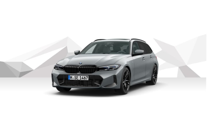 BMW 3er Touring 2023 - Skyscraper Grau Metallic | FINN