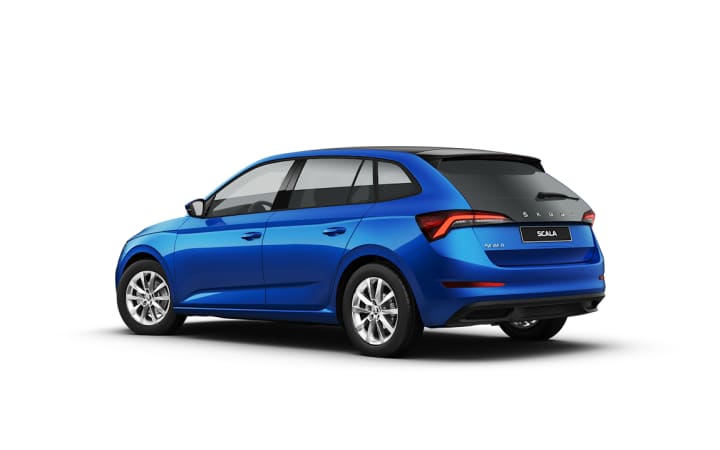 Neu Skoda Scala 1.0 TSI 2022 in Race Blau ab 359€
