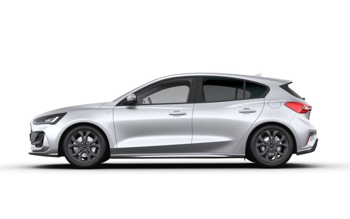 Neu Ford Focus ST-Line X 2024 in Moondust Silver Metallic ab 489€