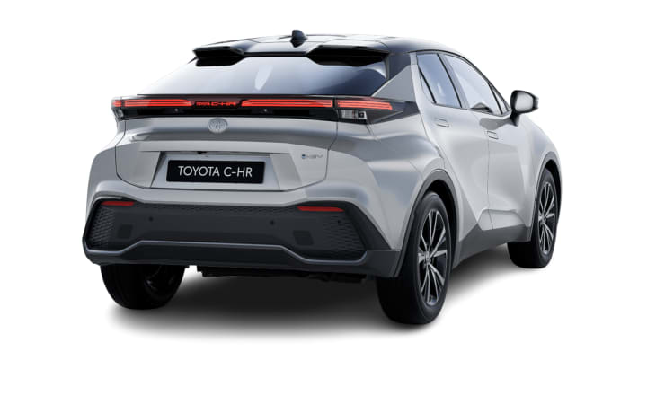 Toyota C-HR 2024 - shimmering silver metallic/Dach schwarz | FINN