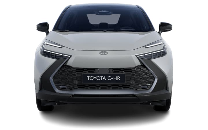 Toyota C-HR 2024 - shimmering silver metallic/Dach schwarz | FINN